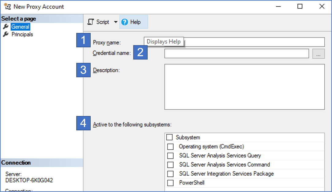 استفاده از Credential و Proxy در Sql Server Agent نیک آموز 7777