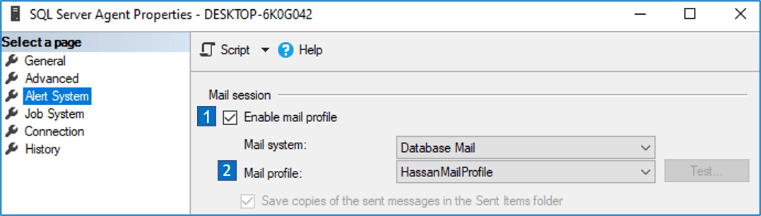 آشنایی با خصوصیت­‌های SQL Server Agent - نیک آموز